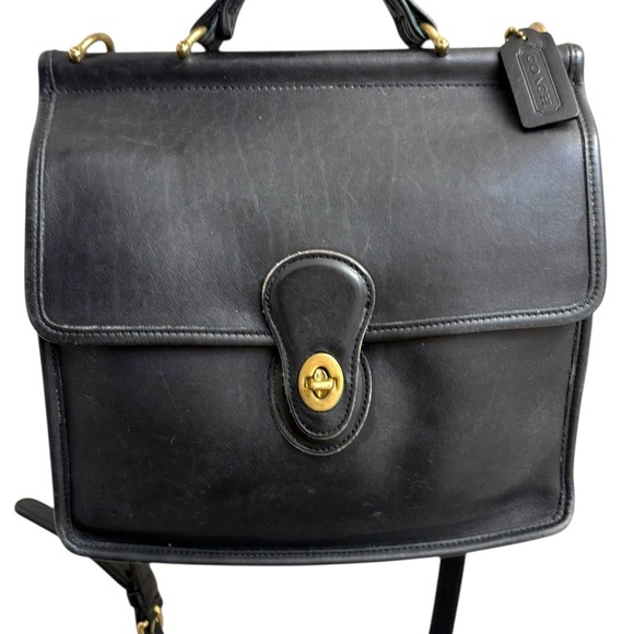 Coach | Bags | Coach 9927 Dark Blue Vintage Willis Bag | Poshmark